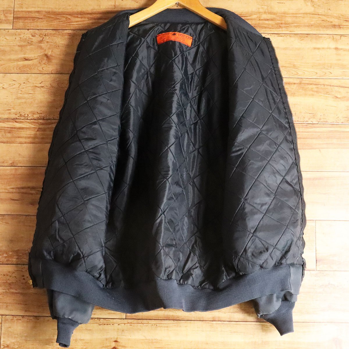 H7J/R4.27-3 70s~ ヴィンテージ アメリカ製 RED KAP レッドキャップ ワークジャケット ジャンパー L TARON ...