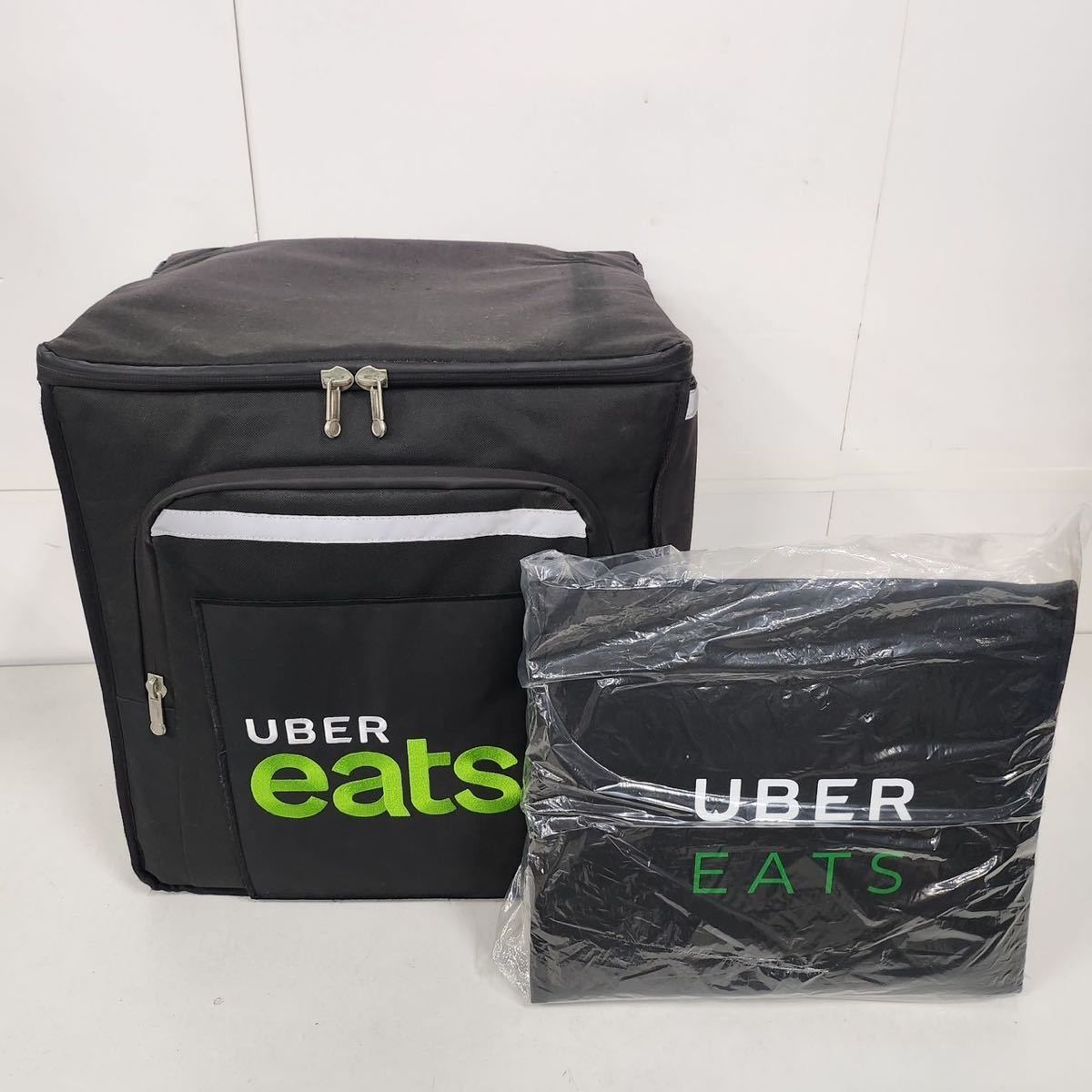 UBER eats 初期型 ウーバーイーツ 大小セット 配達バッグ ウバッグ リュック 保温 保冷 出前 デリバリー NK3537(リュックサック、デイパック)｜売買されたオークション情報 ...