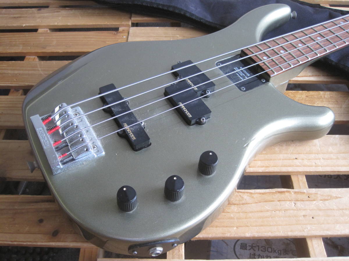 FERNANDES フェルナンデス FRB-45M PTR シルバー系 ミディアムスケール 軽量コンパクト エレキベース 品 訳アリ ジャンク(フェルナンデス)｜売買されたオークション情報 ...