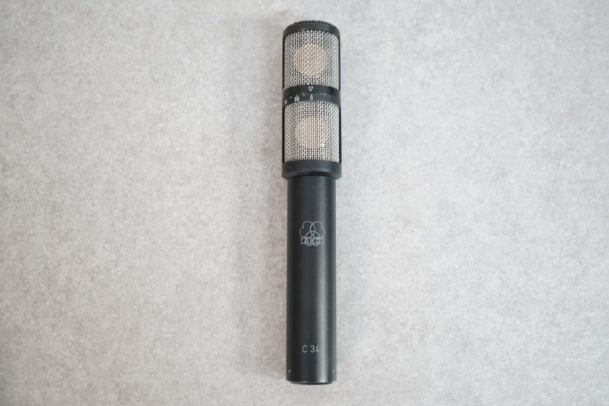 NZ S215810 AKG C34/C34 comb Condenser Stereo Microphone コンデンサー ステレオ ...