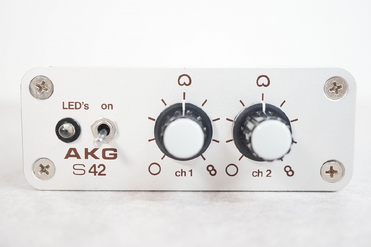 NZ S215810 AKG C34/C34 comb Condenser Stereo Microphone コンデンサー ステレオ ...