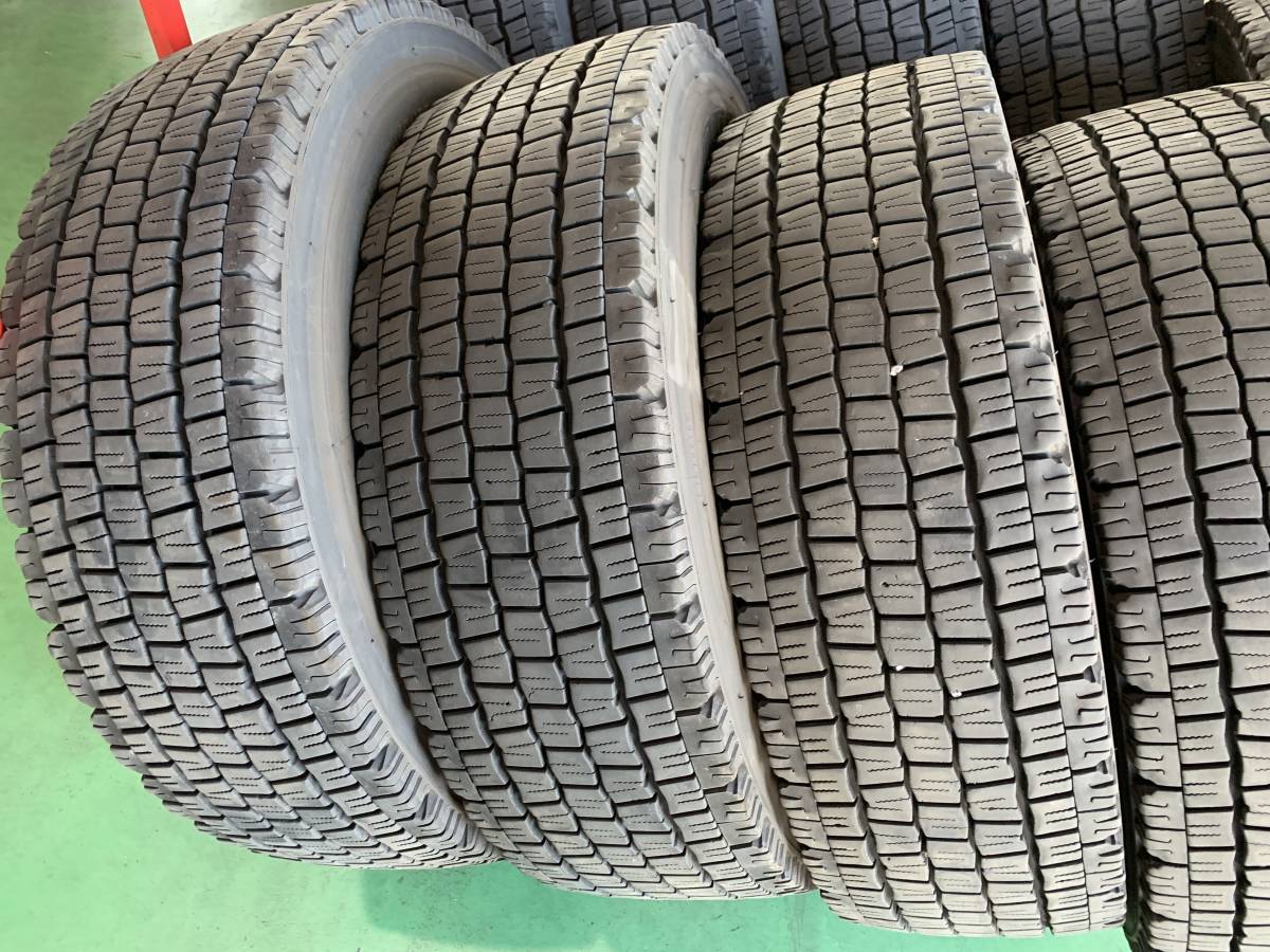 D21-3-10② 265/70R19.5 2021年製 13-12mm 6本セット SP081 ダンロップ スタッドレス k270(タイヤ ...