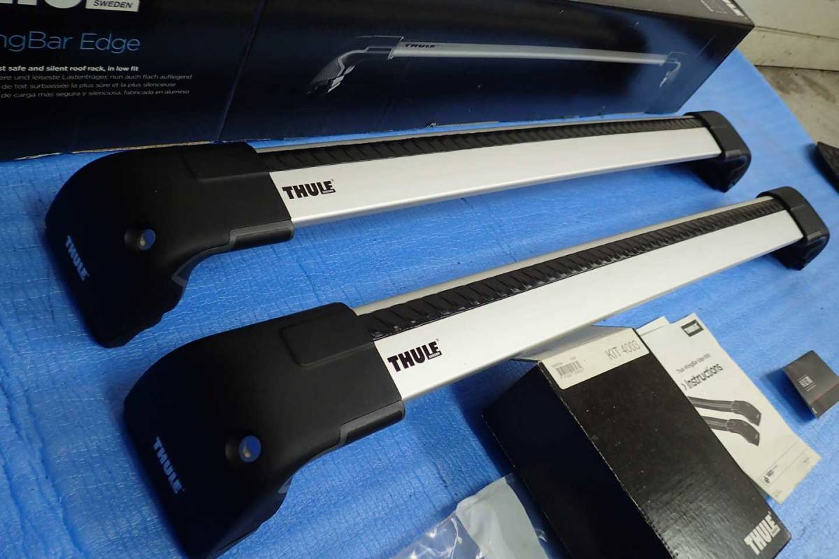 THULE BMW E91 ベースキャリア スーリー ウイングバーエッジ 9592 + 4003 F31G21にも装着可能(キャリアベース ...