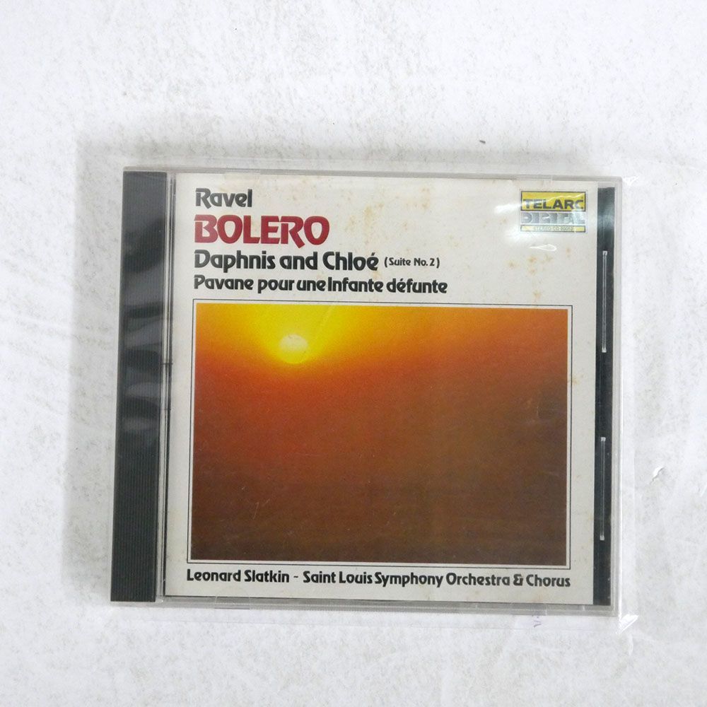 LEONARD SLATKIN/RAVEL:BOLERO / DAPHNIS ET CHLOE - SUITE NO.2/TELARC CD ...