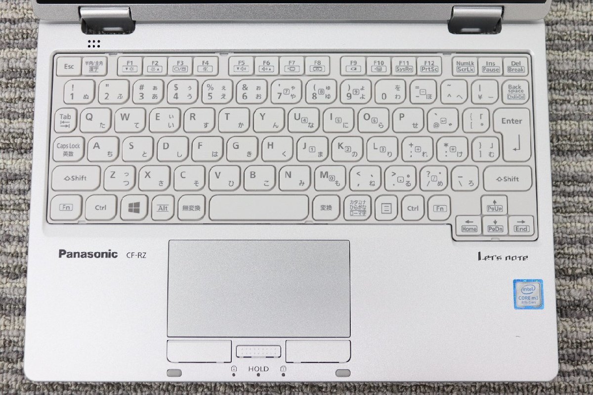 N1026 1円 m3 8100Y Panasonic / CF-RZ8BDFQR / CPU：core m3-8100Y@1.10GHz ...