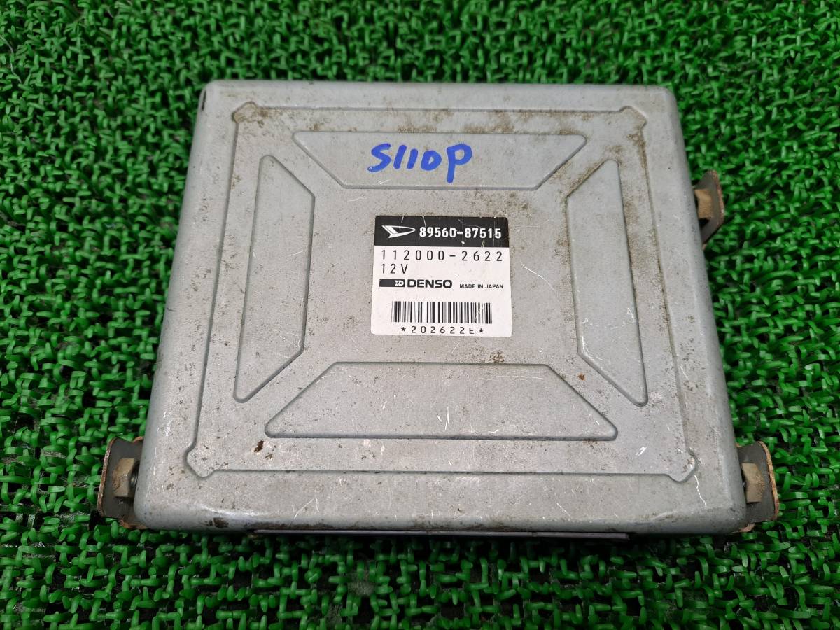 送料520円 ダイハツ ハイゼット S110P S110V エンジンコンピューター ECU 89560-87515 / 112000-2622(ダイハツ用)｜売買されたオークション情報 ...