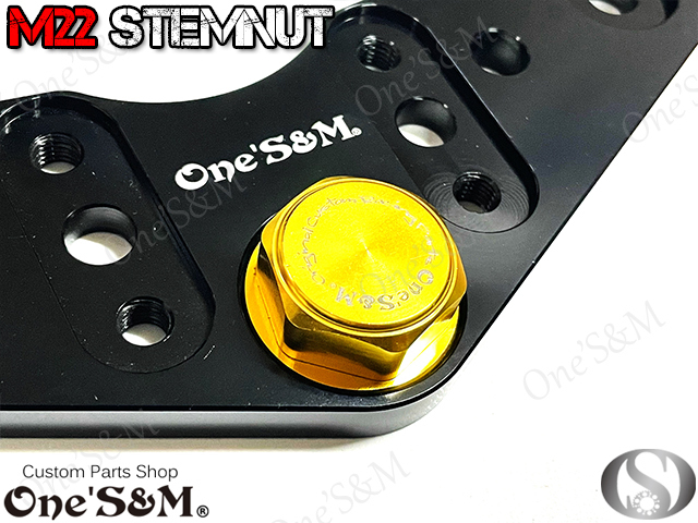 E29-4GD 金 CNC ステムナット Type2 XJR1300 V-MAX FZ1/FZS1000Fazer XJR1200R XJR1200 FZ400 XJR400R XJR400 ...