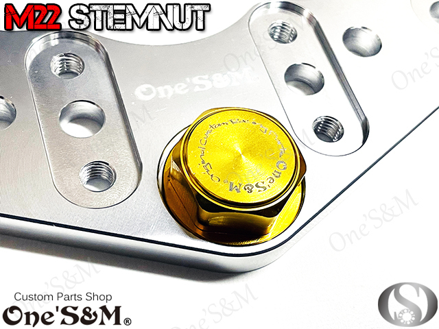 E29-4GD 金 CNC ステムナット Type2 XJR1300 V-MAX FZ1/FZS1000Fazer XJR1200R XJR1200 FZ400 XJR400R XJR400 ...