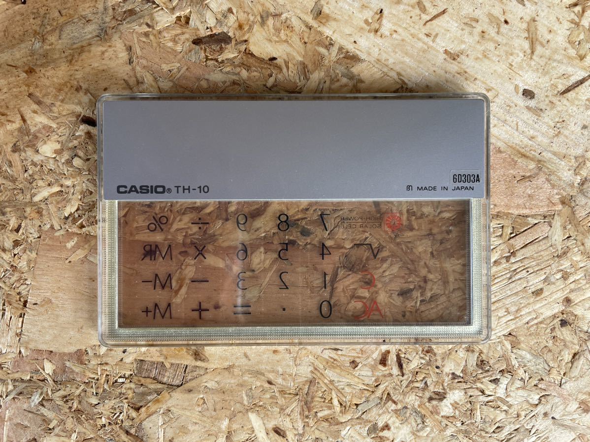 CASIO カシオ 電卓 CRYSTAL CAL TH-10 カード電卓 ソーラー電卓 レトロ アンティーク(カシオ)｜売買されたオークション ...