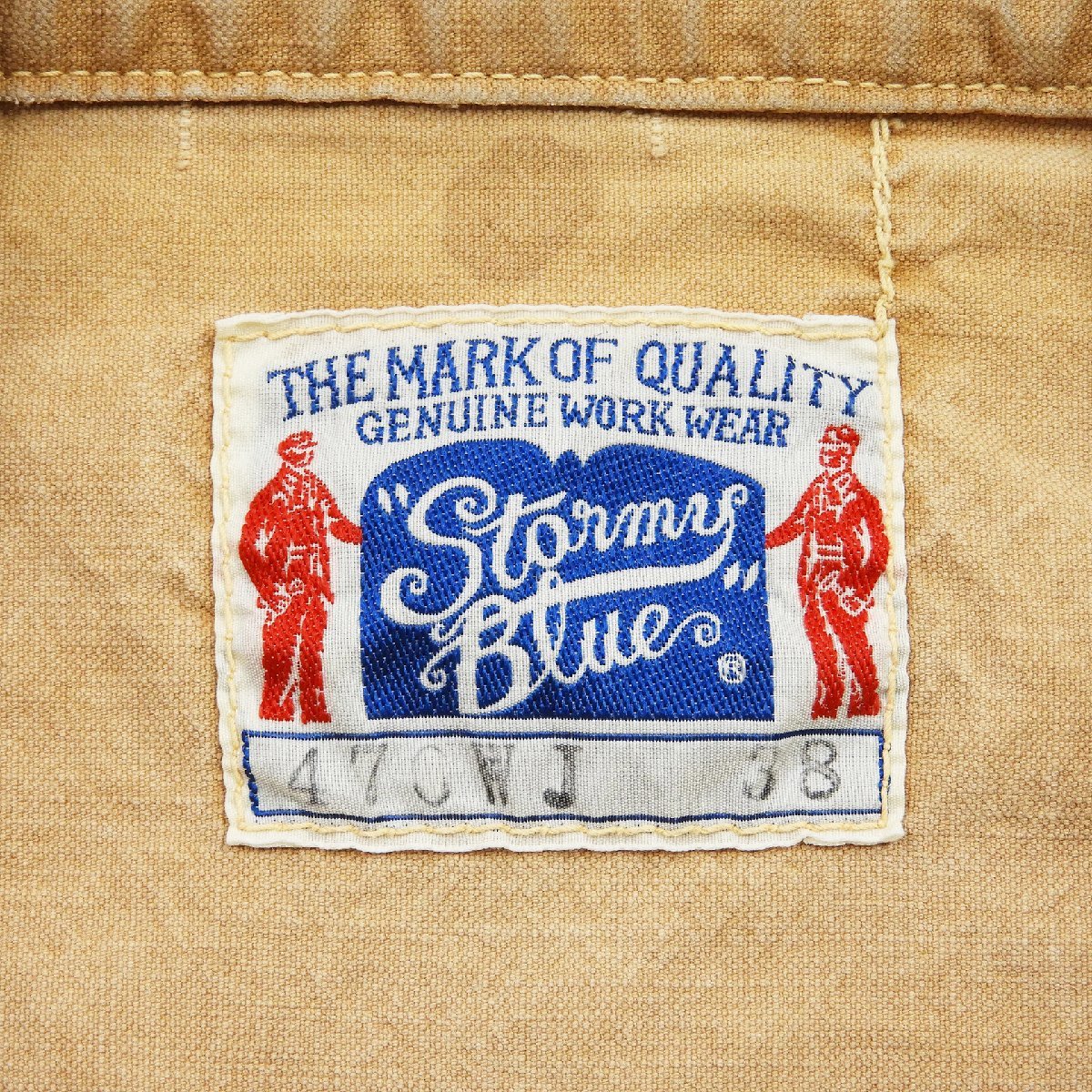 STORMY BLUE ストーミーブルー コットン ワークジャケット ブラウン Size 38 #11567 Pherrow's フェローズ アメカジ レプリカ(ジャケット、上着)｜売買された ...