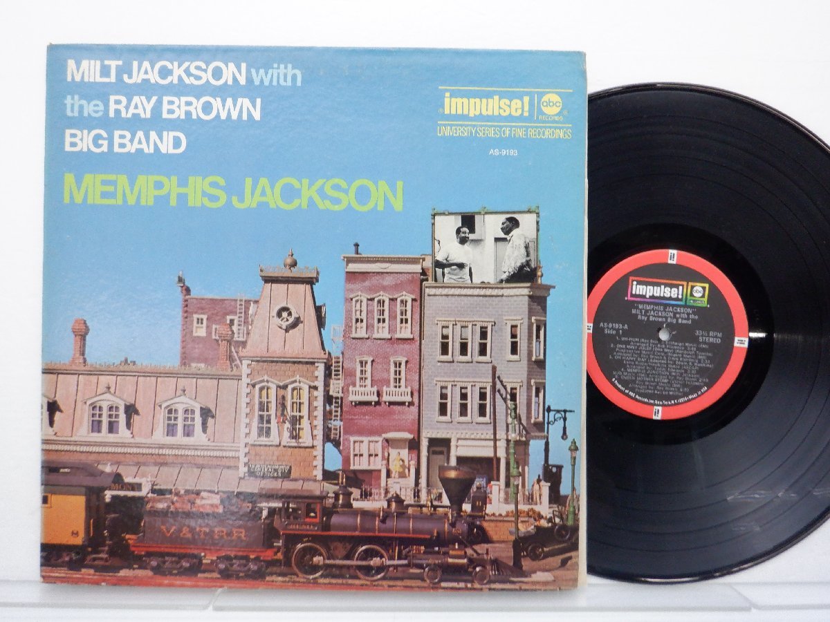 Milt Jackson With The Ray Brown Big Band Memphis Jackson LP 12インチ ...
