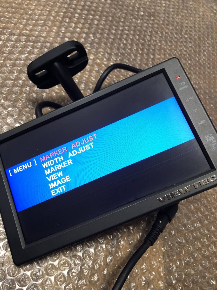 日本ヴューテック VIEWTEC VH-M20 バックモニター バックカメラ用 モニター吊り下げステー Rei409 レトロ デコトラ(内装 ...