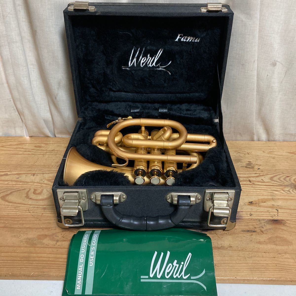 Weril ウィリル フリュー トランペット 楽器 音楽 管楽器 金管楽器 吹奏楽 ハードケース付き(本体)｜売買されたオークション情報 ...