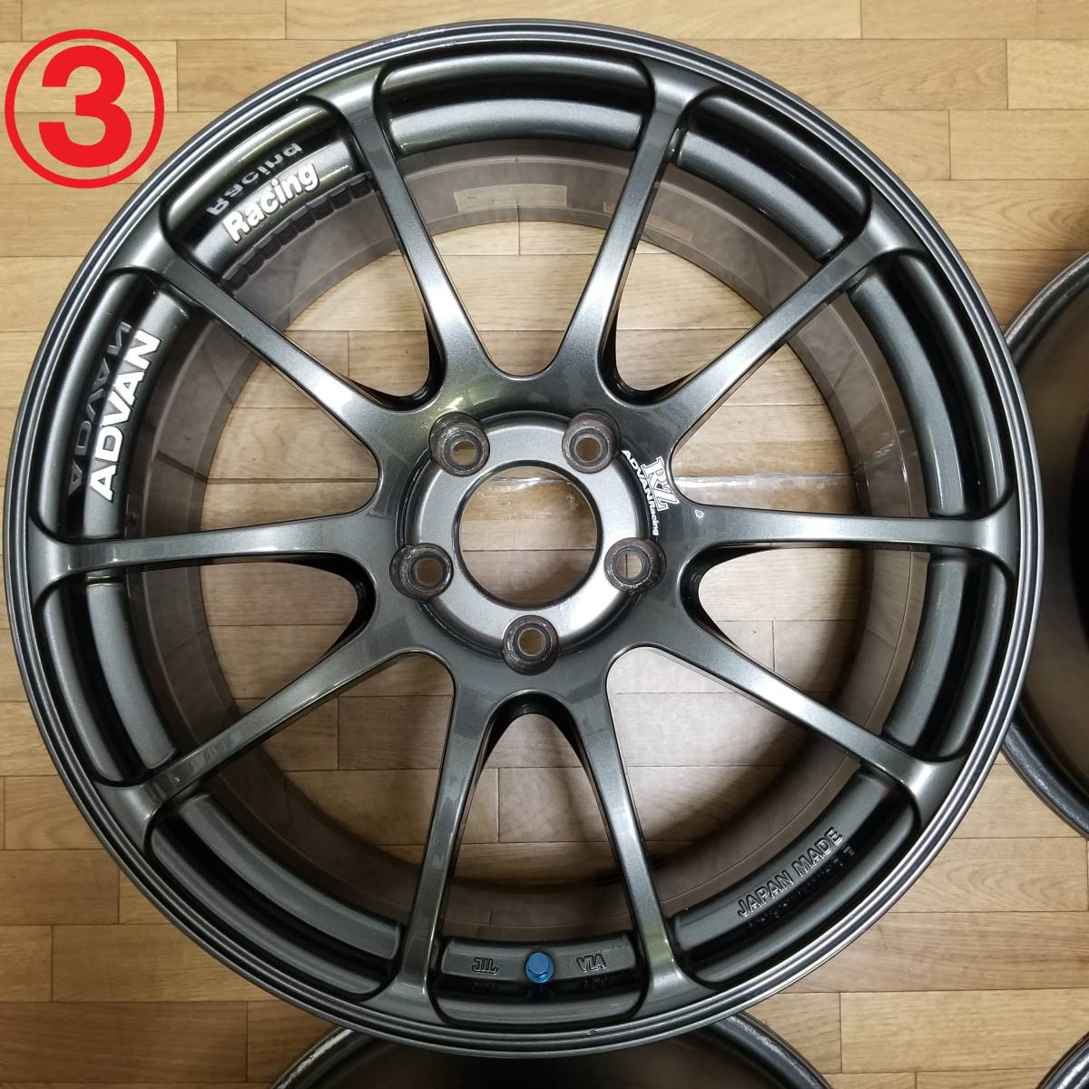 18インチ 8.5J +51 PCD114.3 ADVAN Racing RZ WRX STI VAB GVB GRB S4 VAG GVF ...