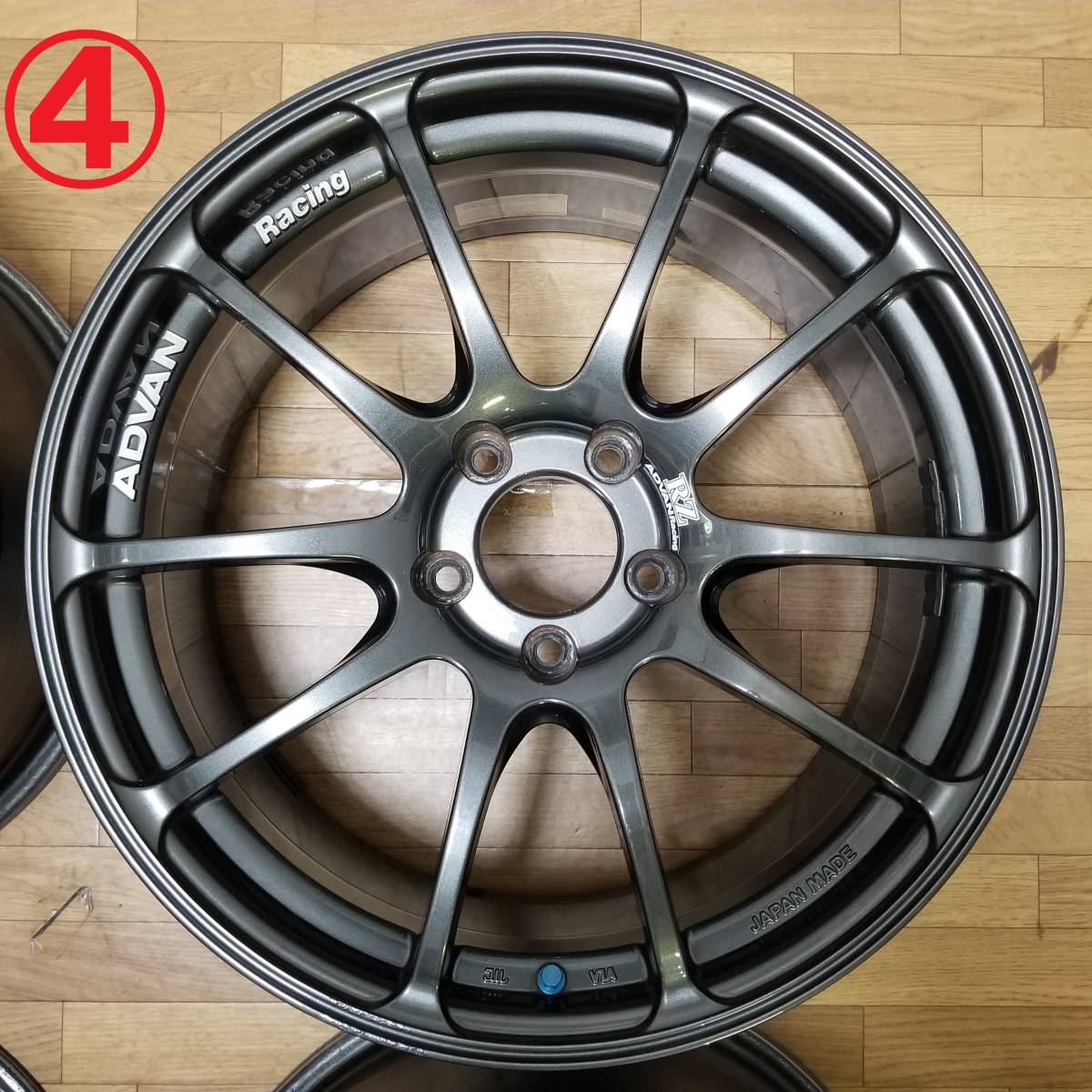 18インチ 8.5J +51 PCD114.3 ADVAN Racing RZ WRX STI VAB GVB GRB S4 VAG GVF ...