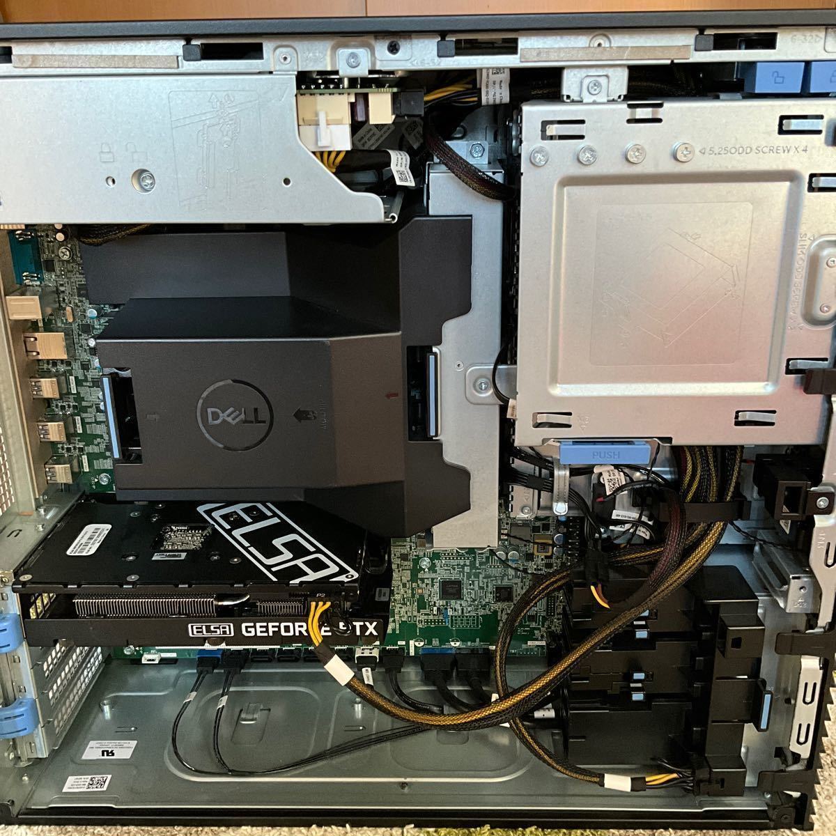 Dell Precision T5820 Intel Xeon W2170B 14コア4.5Ghz T5820 w2175 32GBメモリ M ...