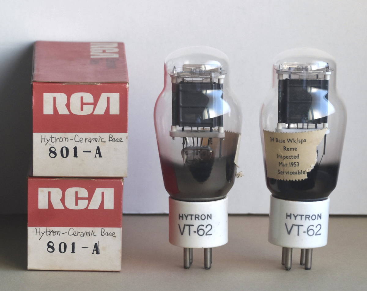 HYTRON VT62 を2本 ハイトロンのセラミックベース球 VT-62(アマチュア無線)｜売買されたオークション情報、yahooの商品情報をアーカイブ公開 - オークファン（aucfan.com）