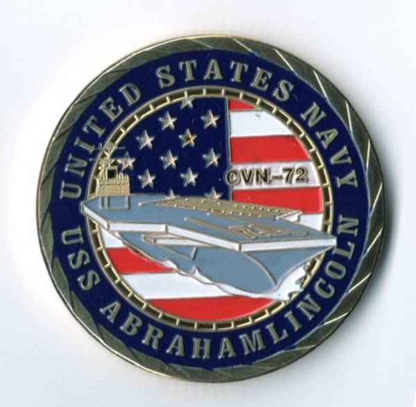 アメリカ合衆国 海軍 CVN-72 エイブラハム リンカーン コイン(小物、アクセサリー)｜売買されたオークション情報、yahooの商品情報を ...