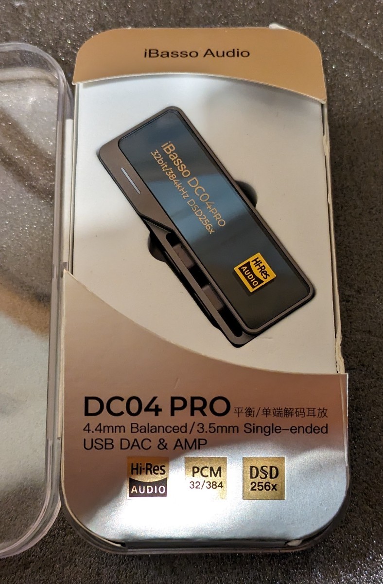 ibasso audio DC04 PRO 4.4mmバランス接続 ドングル型 USB DACアンプ(ヘッドフォンアンプ)｜売買された ...