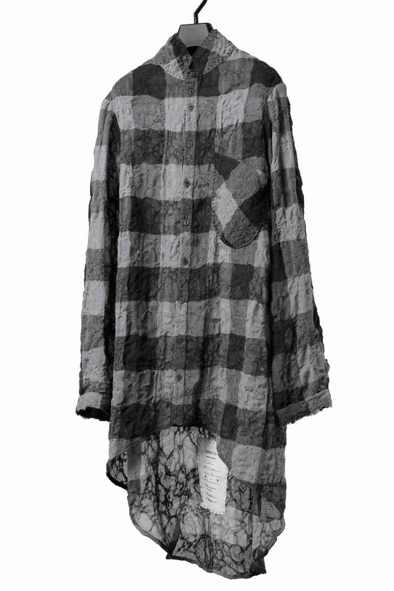 SOSNOVSKA exclusive CHAMELEON PLAID CHECK SHIRT 定価88660円 ソスノブスカ ...