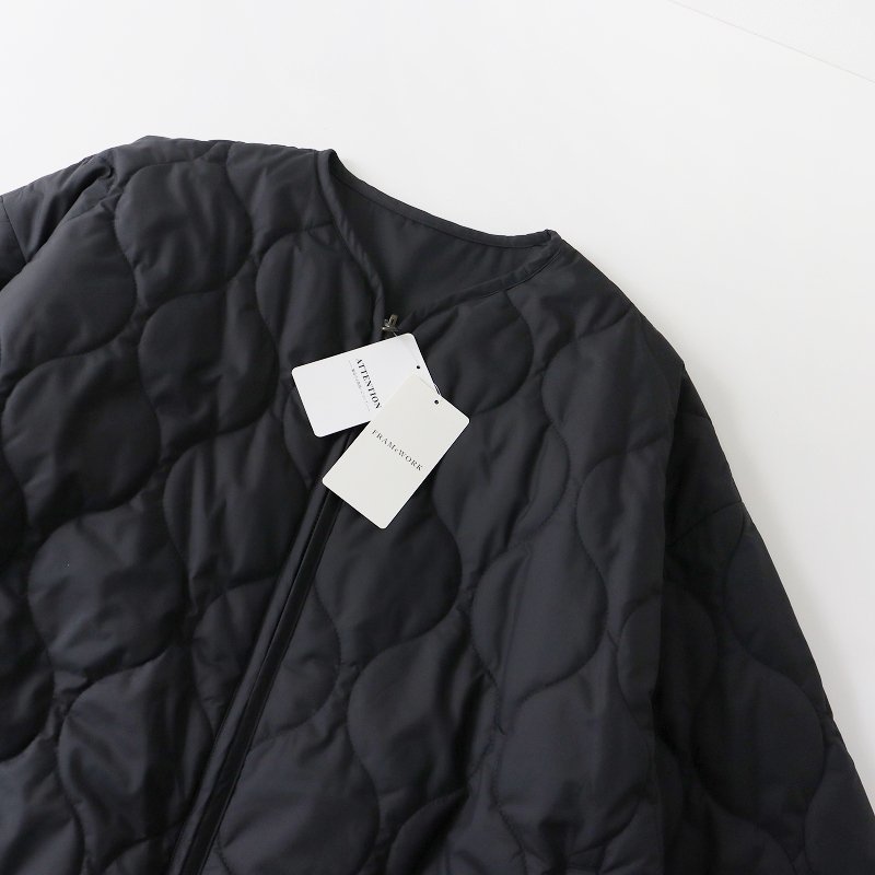 2023年 フレームワーク FRAMeWORK 2WAYキルティングブルゾン F/ブラック アウター 2400013700078(フレームワーク)｜売買されたオークション情報、yahooの商品 ...