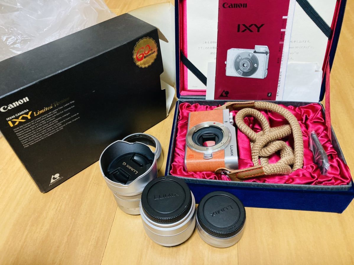 キャノン IX240 camera IXY limited version 60th anniversary Canon LUMIXレンズ ...