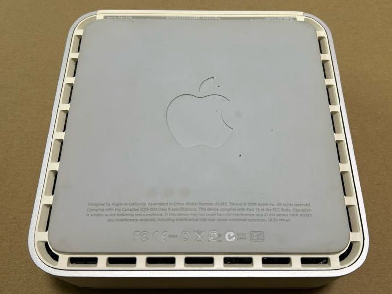 Apple Mac mini A1283 2.0GHz 4GB Snow Leopard OS 10.6.3 SSD256GB カスタム ...