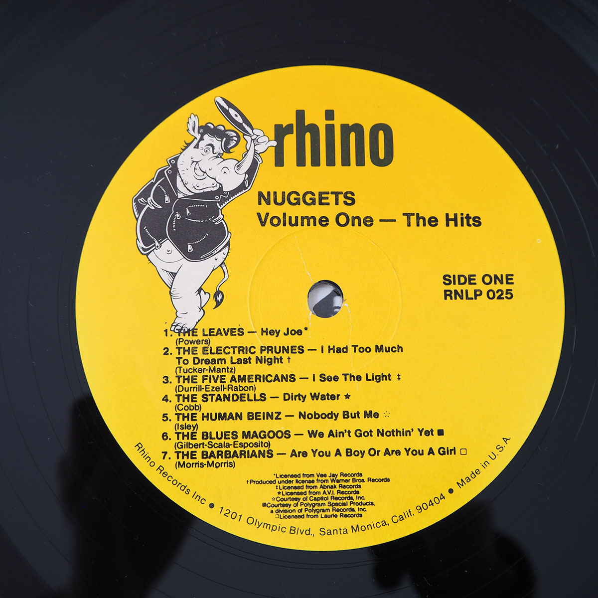 Nuggets Volume One The Hits サイケ ガレージロック Blue Cheer Electric Prunes ...