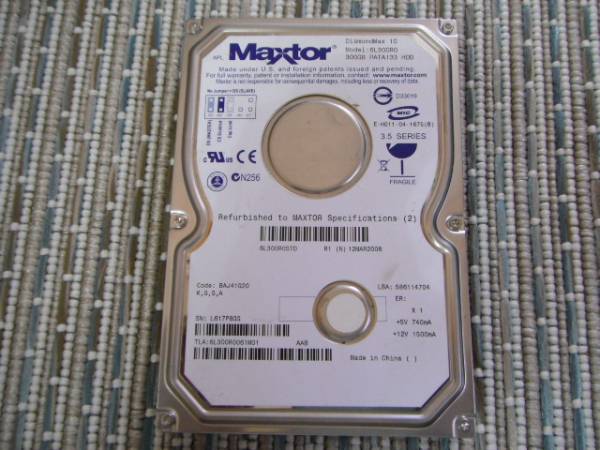 MAXTOR DIAMONDMAX10 6L300R0 300GB PATA133 HDD(300GB～)｜売買されたオークション情報 ...