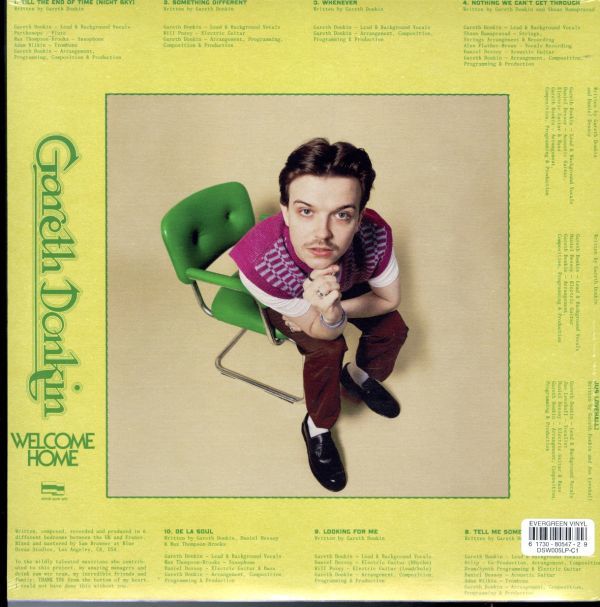 2023年 UKプレスLP カラー ヴァイナル仕様 Gareth Donkin / Welcome Home Drink Sum Wtr ...