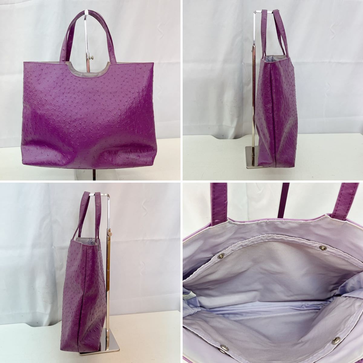 1AB104 1円〜 革バッグまとめ オーストリッチ クロコダイル 蛇 ピンク パープル ブラック(その他)｜売買されたオークション情報 ...