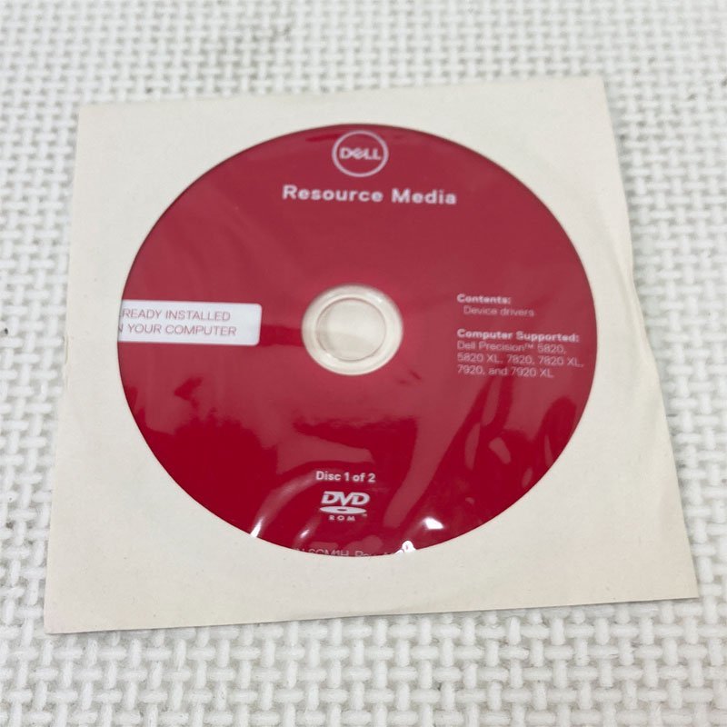 リカバリUSB Windows10ドライバディスク付 中国語/韓国語対応 DELL 対応機種 Precision 5820T ...