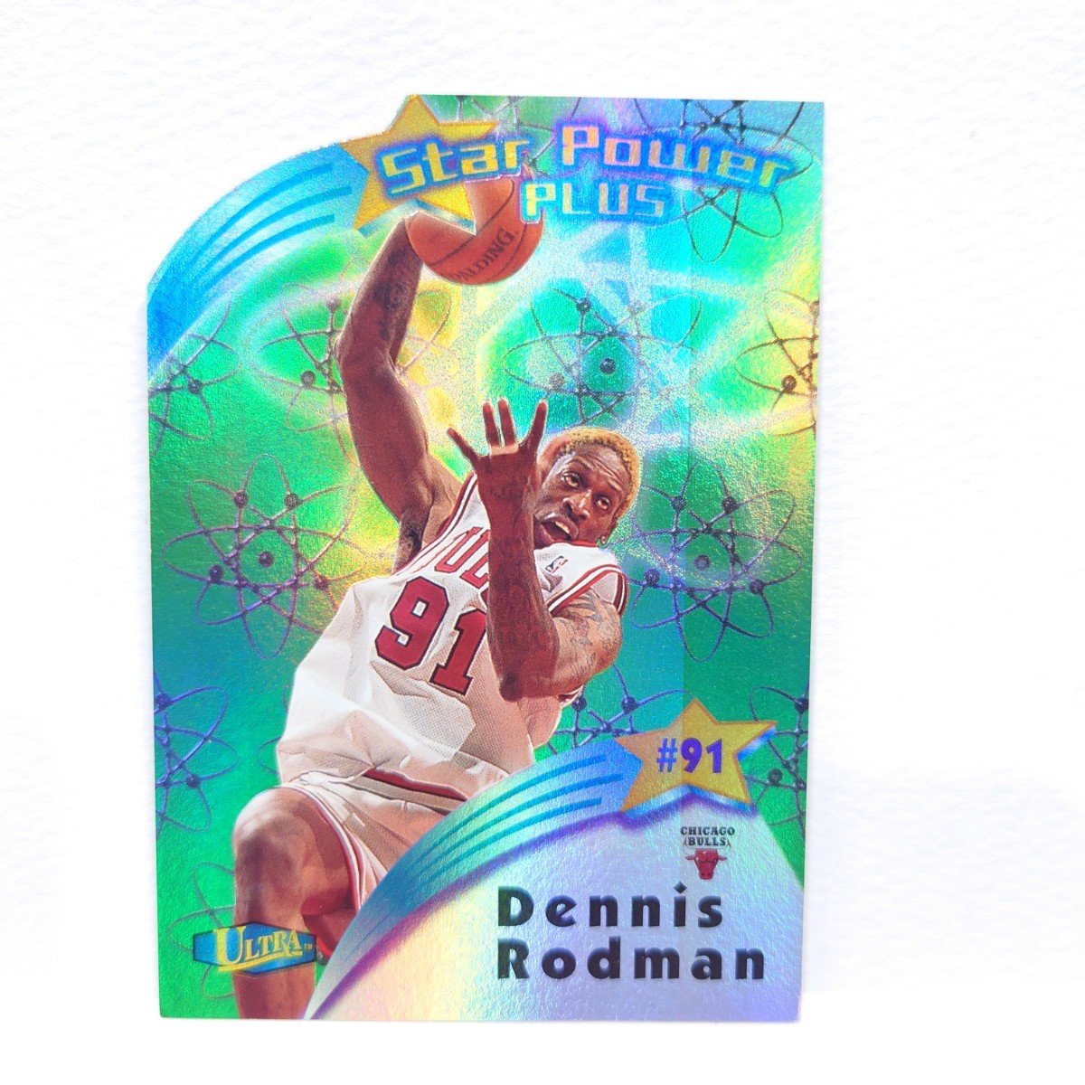 1997-98 FLEER ULTRA Dennis Rodman STAR POWER PLUS 10 of 20 SSP(Fleer ...