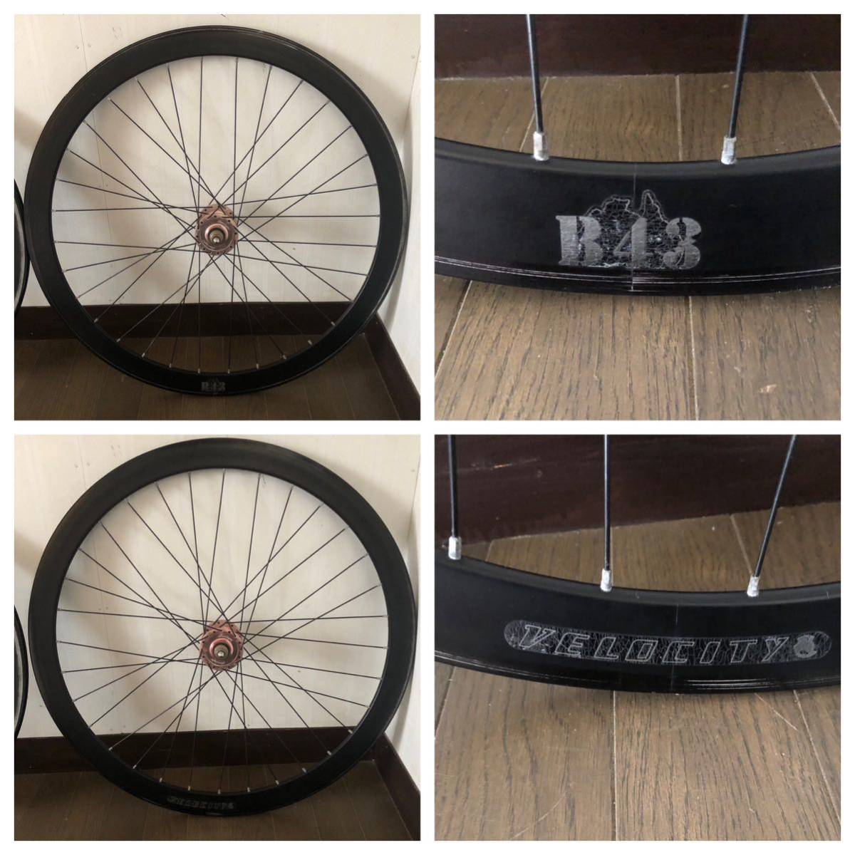 velocity rim gran compe hub ベロシティー odyssey brooklyn machine works ピスト ...