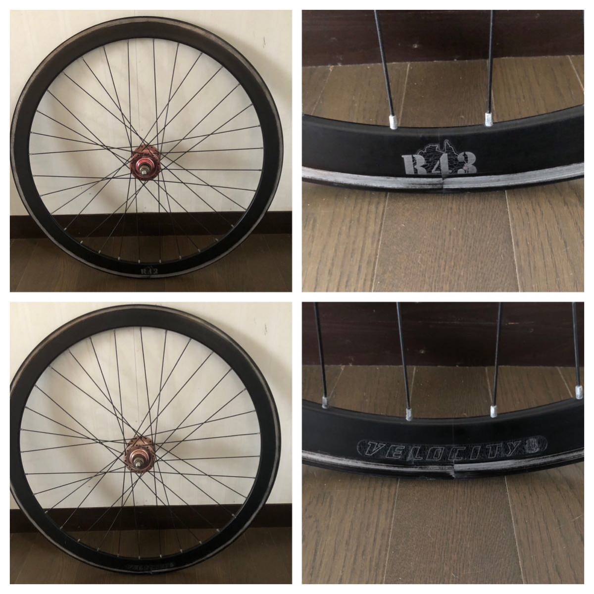 velocity rim gran compe hub ベロシティー odyssey brooklyn machine works ピスト ...