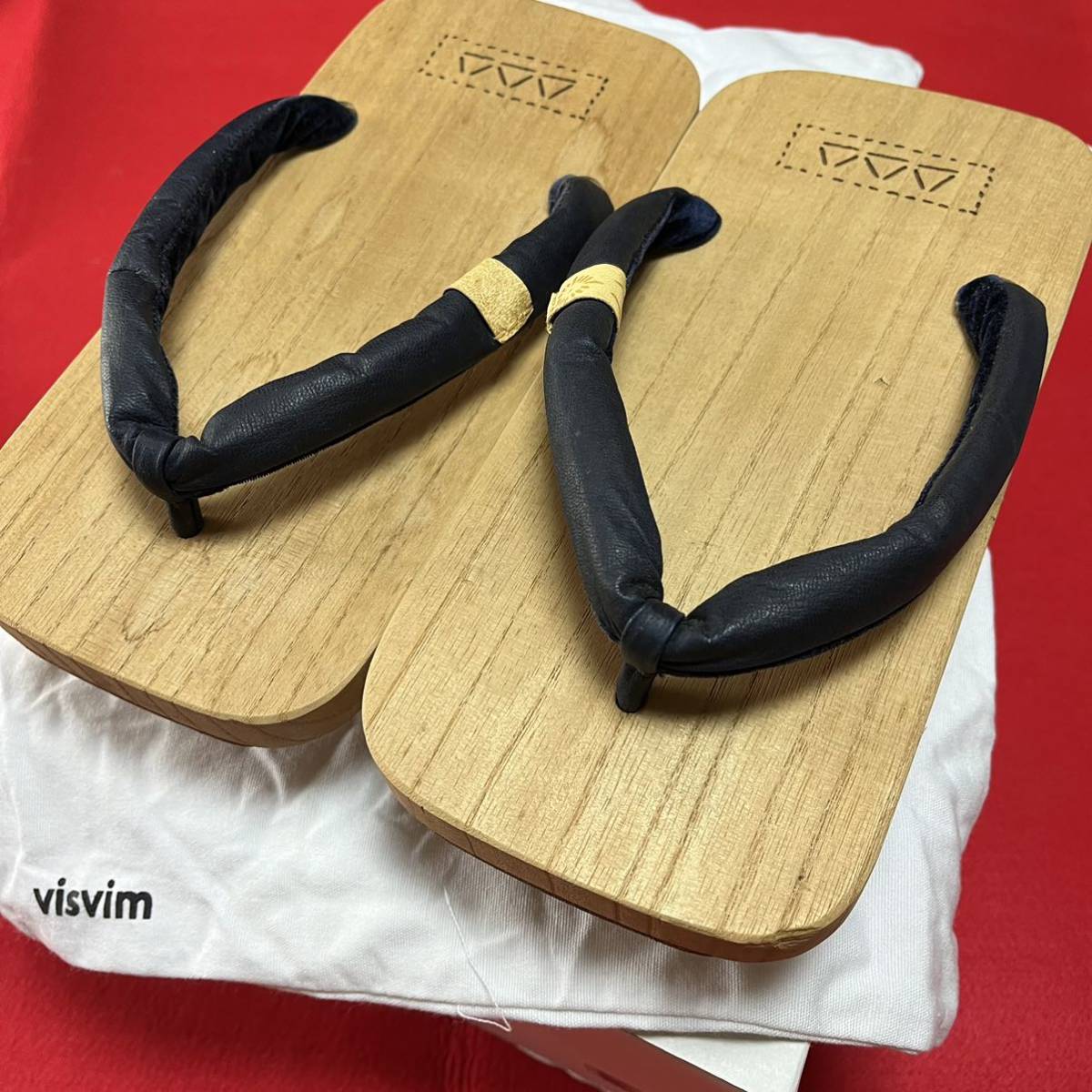 VISVIM GETA DK. INDIGO N.D. M-L 天然染 ビズビム FIL 下駄 げた ICT(9)｜売買されたオークション情報、yahooの商品情報をアーカイブ公開 ...