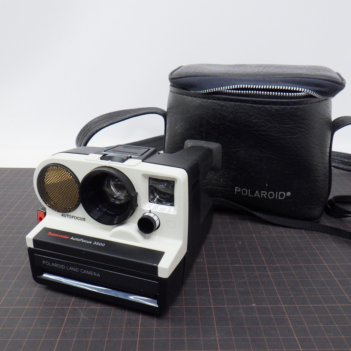 ポラロイド SUPERCOLOR Auto Focus 3500/インスタントカメラ/POLAROID/動作未確認 ジャンク/昭和レトロ 60 ...