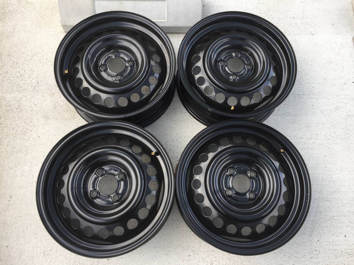日産 ノート E13 純正 スチールホイール 16インチ 16×5.5J 4H/100 4本セット 新車外し(純正品)｜売買されたオークション情報、yahooの商品情報をアーカイブ公開 ...
