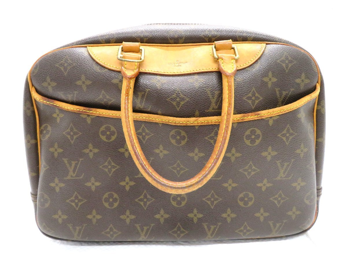LV LOUIS VUITTON ルイ ヴィトン モノグラム ドーヴィル ハンドバッグ 4287(ハンドバッグ)｜売買されたオークション情報、yahooの商品情報をアーカイブ公開 ...
