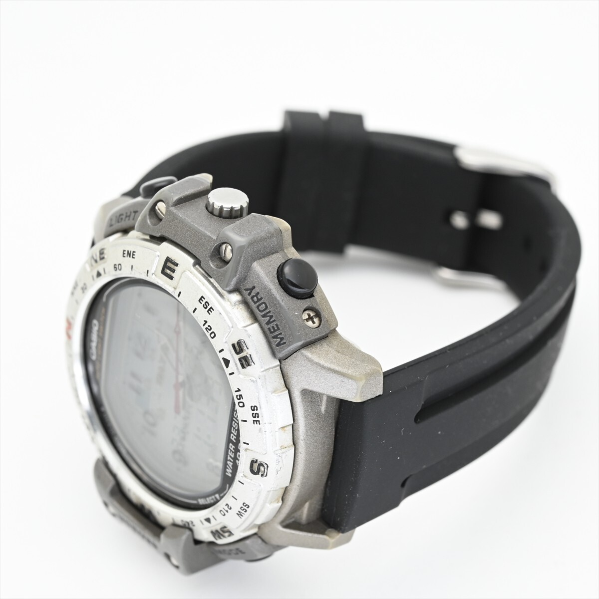 23.OLD CASIO PRT-500 PROTREK TWIN SENCOR アナデジ アラーム/バックライトOK デジタル クオーツ ...