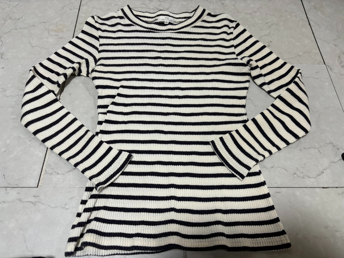 d1178 FREDY&GLOSTER リップルリブストレッチボーダーカットソー36(Sサイズ)｜売買されたオークション情報、yahooの商品情報をアーカイブ公開 - オークファン ...