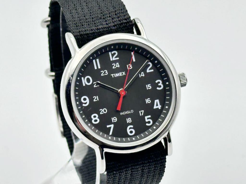 6-18 タイメックス TIMEX ウィークエンダー Weekender セントラルパーク T2N647 ブラック ナイロン NATO ベルト 腕時計 ②(タイメックス)｜売買された ...