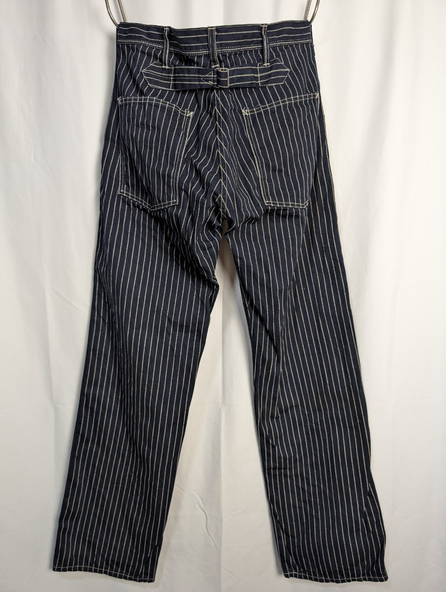 SUGAR CANE シュガーケーン SC40786 9oz. WABASH ウォバッシュ STRIPE ENGINEER PANTS W30 ...