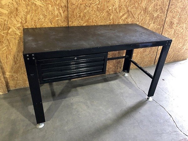 TUG38659大 WORLD.IMPORT.TOOLS NAKAMITHU.CORPORATION 作業台 ジャンク品 発送不可 神奈川相模 ...