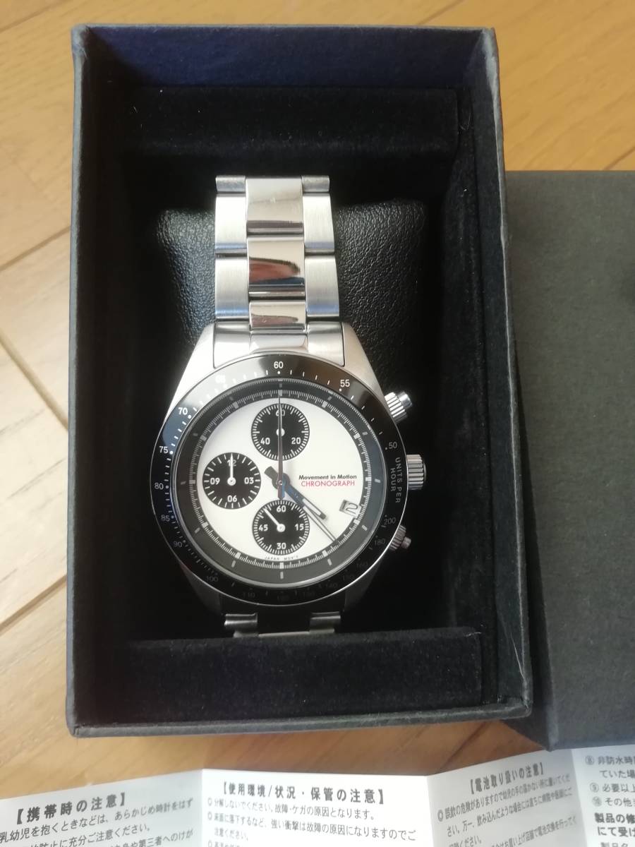 Movement in Motion SEIKOキャリバーVK67 メカクォーツ チックタックTiCTAC シンプルクロノ MIM-SIC04 ...