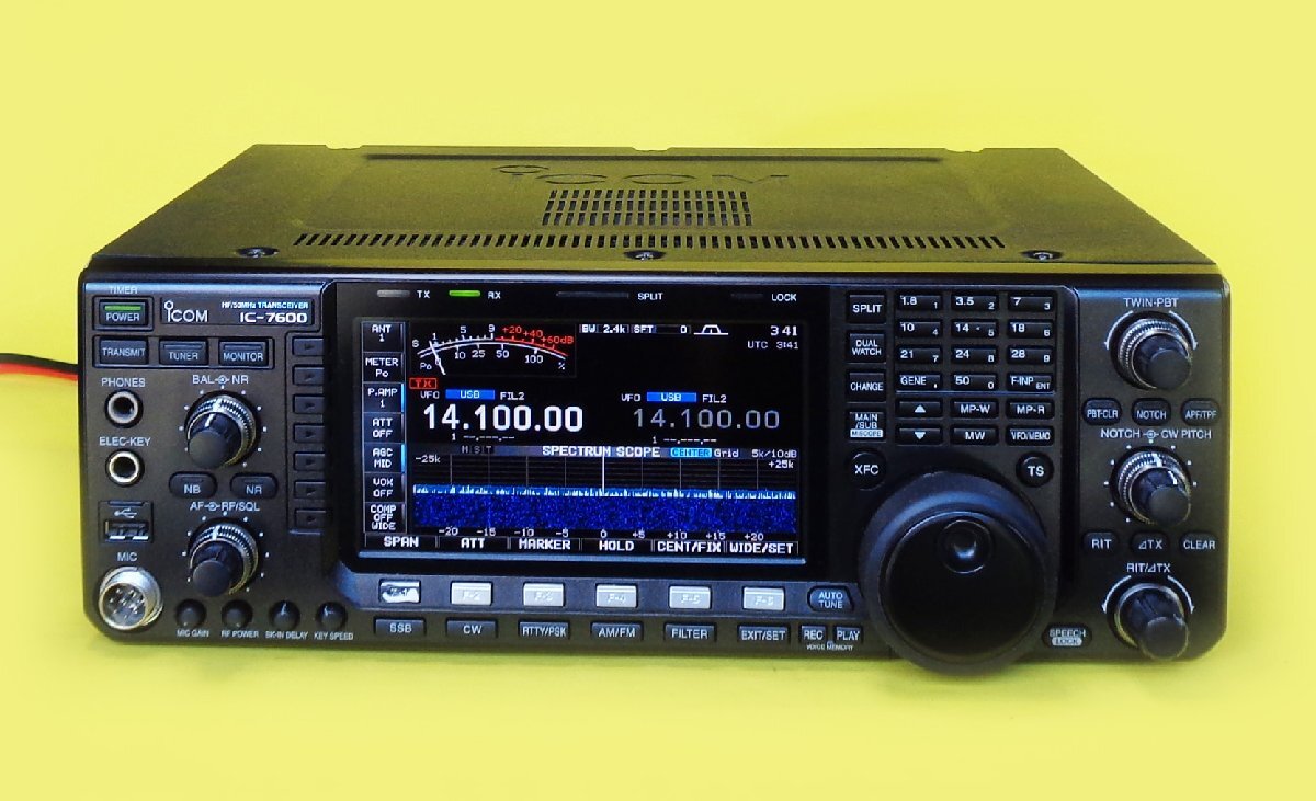 ICOM 新スプリアス HF 100W /50 100W IC-7600(固定)｜売買されたオークション情報、yahooの商品情報をアーカイブ公開 - オークファン（aucfan.com）