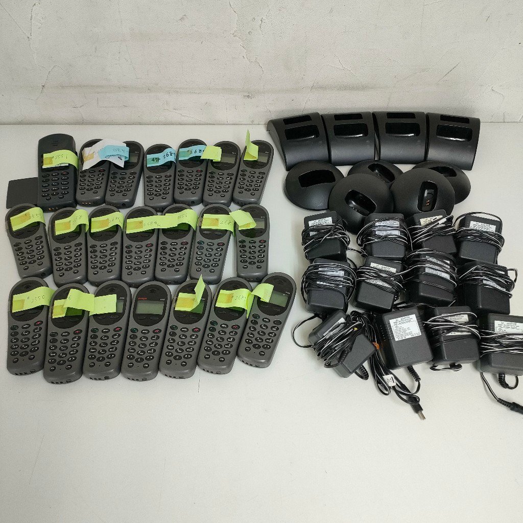 AVAYA 3616 PTE131A 3626 PTX131A ワイヤレス IP電話 Avaya Wireless IP Phone 21台 ビジネスフォン ジャンク ...