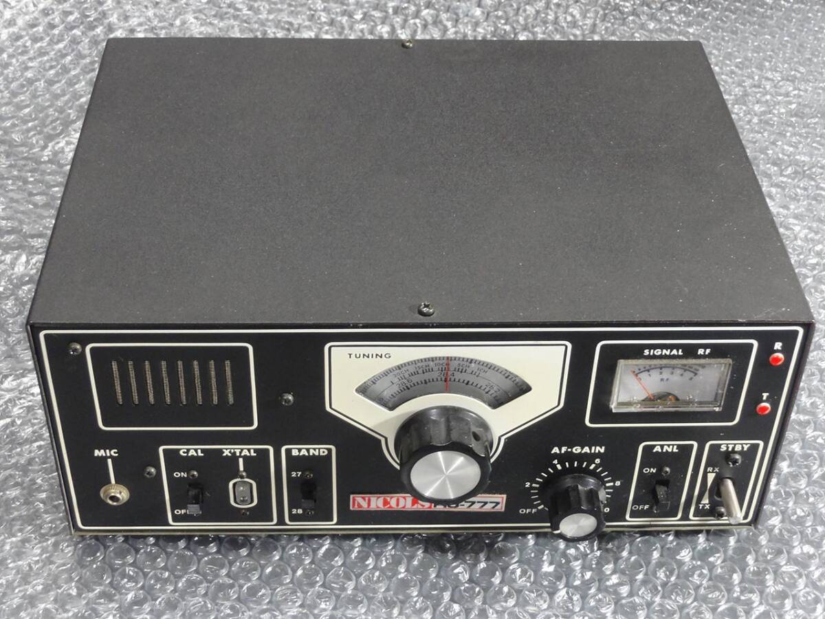 CB無線機 NICOLS RJ-777 ニコルス 錆無 二光通販 テルスター MIZUHO 光波 ECHO 2RQ 3-RQ NASA オーフ ...