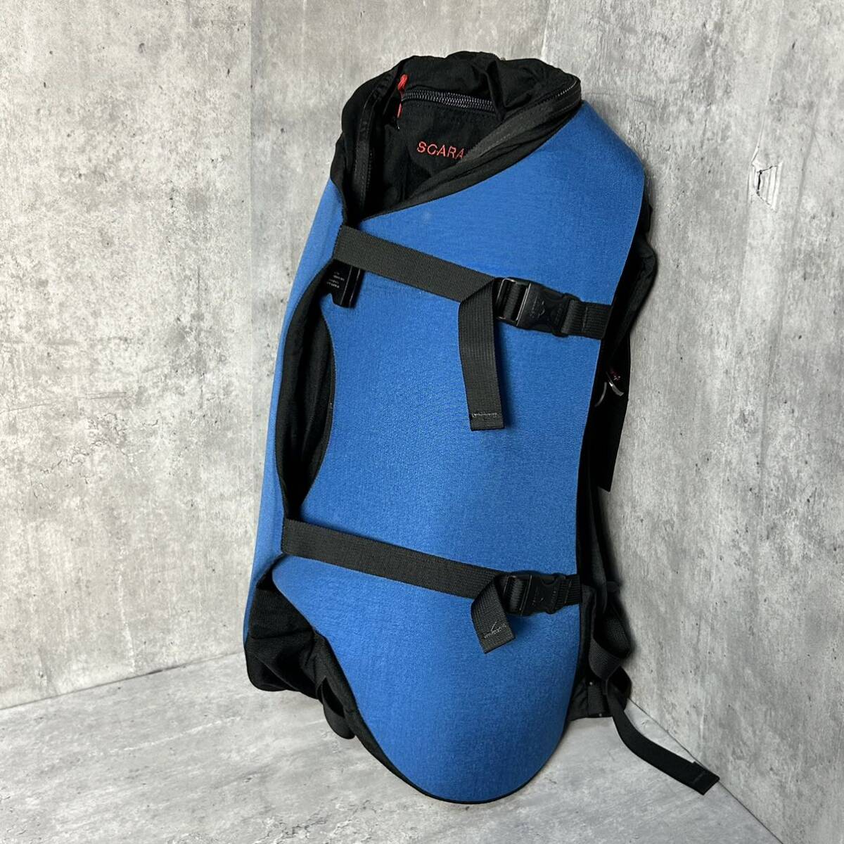 廃盤品 OSPREY オスプレイ SCARAB USA製 登山 アウトドアバックパック リュック ストレイトジャケットシステム アメリカ製 ...