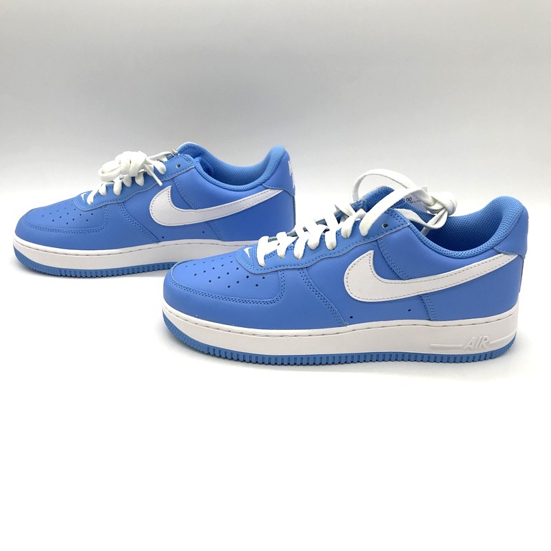 NIKE AIR FORCE 1 LOW RETRO DM0576-400 スニーカー ローカット シューズ カジュアル ストリート メンズ 27.5cm 水色 ナイキ 靴 B10087(27 ...